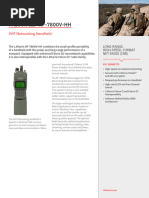 Cs Tcom Sincgars RT 1523 VHF Radio Datasheet | PDF | Radio ...