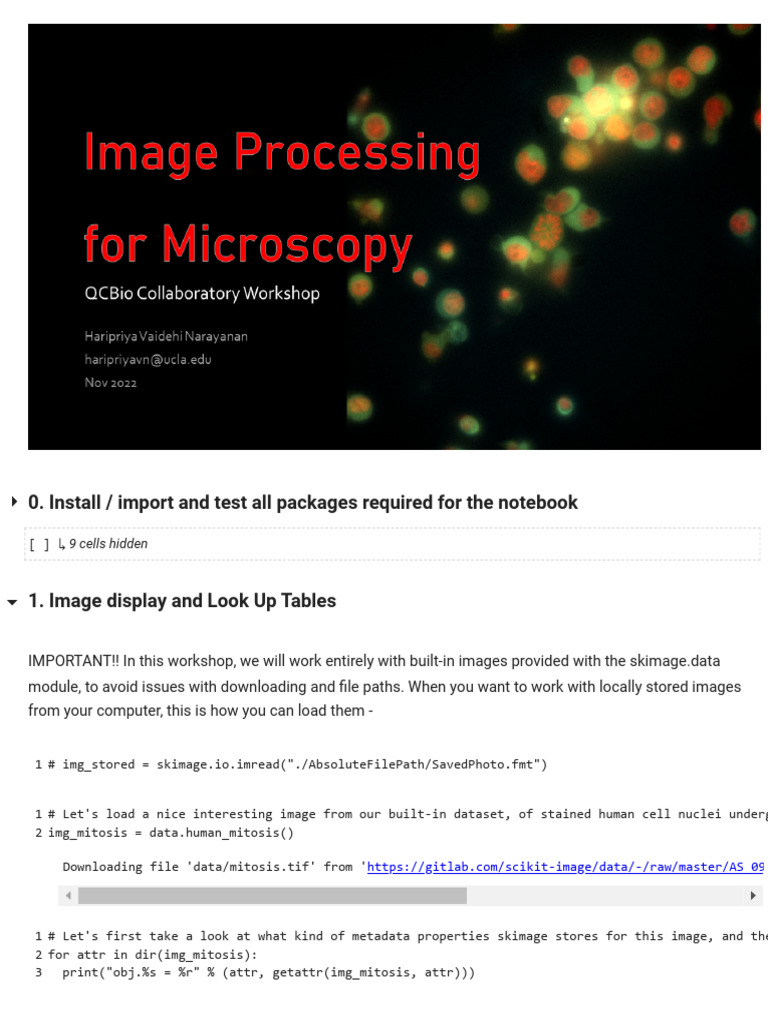 QCBioW21 - IPfM2022F - Workbook - NoviceVersion - Ipynb - Colaboratory | PDF | Computer Graphics ...