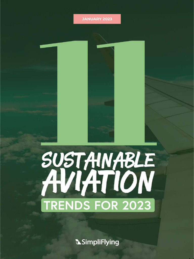 Sustainable Aviation Trends For 2023 | PDF | Climate Engineering | Airport