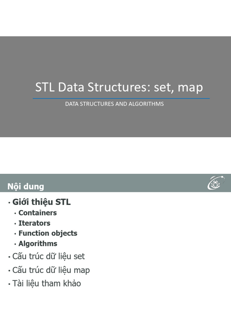 STL - Set - Map. GuiSV T Nghiên C U | PDF