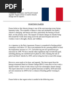 Example Position Paper For MUN | PDF