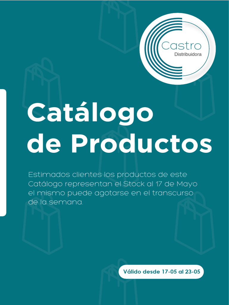 Catálogo de Productos Distribuidora Castro | PDF