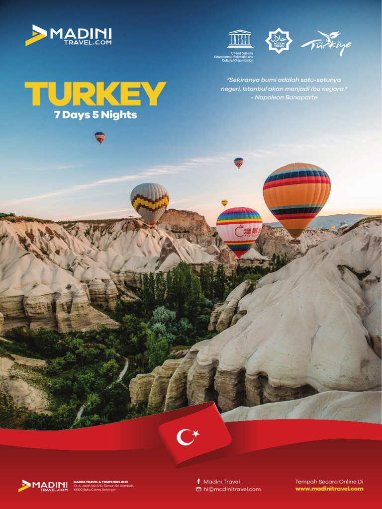 Md-Flyer Turkey 7D5N | PDF | Istanbul