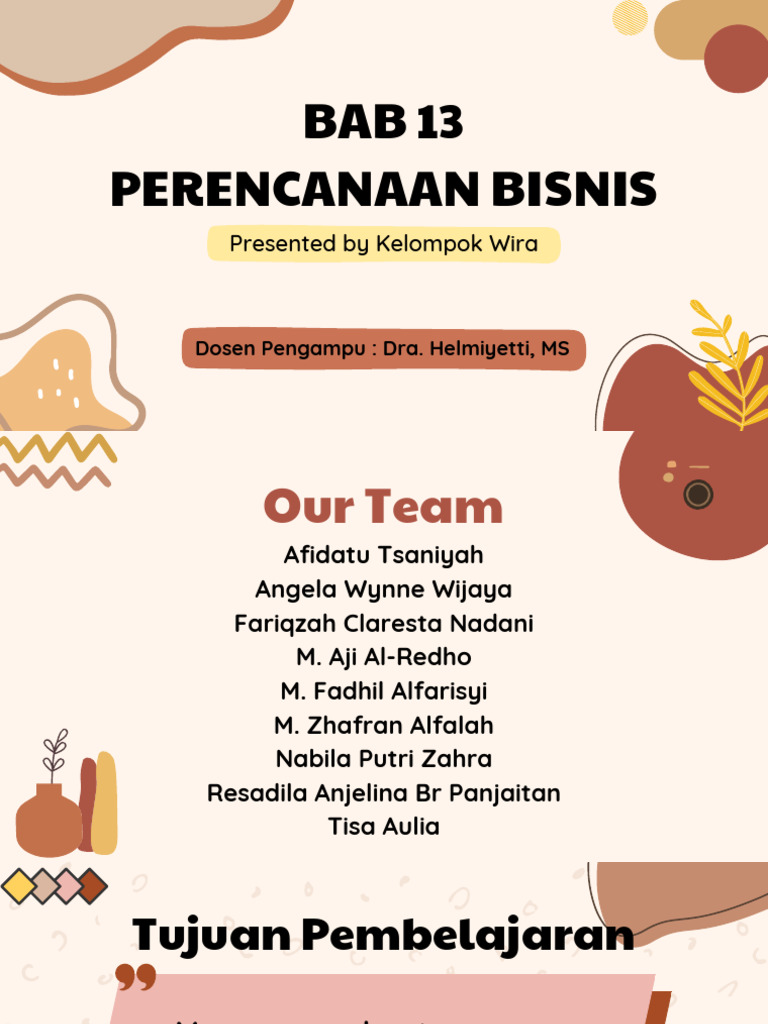 Bab 13 Kwu Wira PDF | PDF | Bisnis