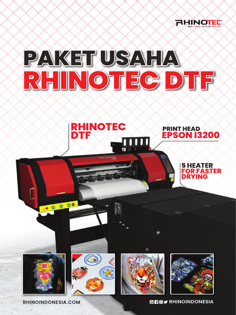 Paket Usaha Sablon DTF | PDF