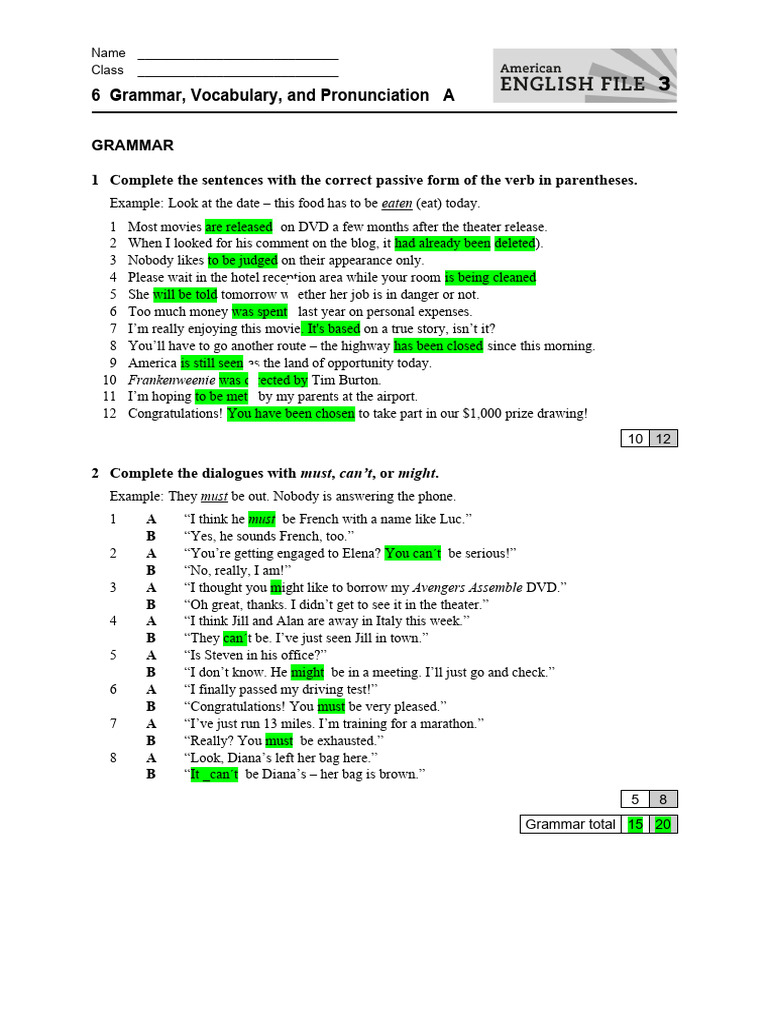 AEF3 File6 TestA Custom | PDF