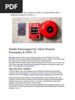 Mengenal Beberapa Kode Standart NFPA | PDF