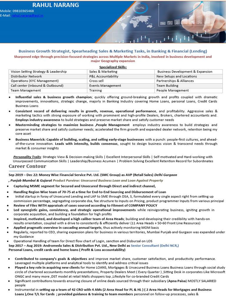 Rahul Narang | PDF | Loans | Mortgage Loan