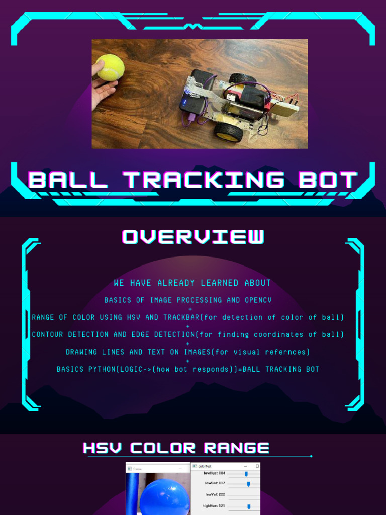 Ball Tracking Bot | PDF | Computer Programming | Imaging