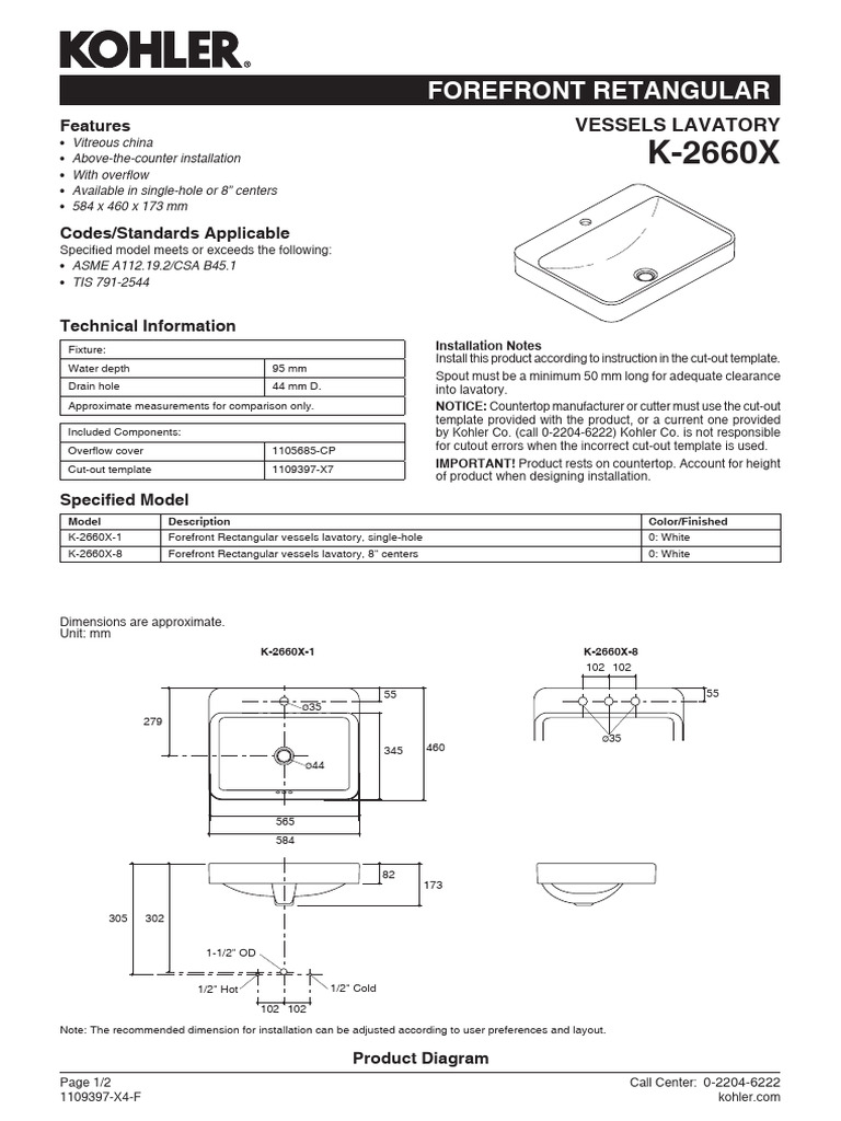 Forefront Retangular: Features | PDF