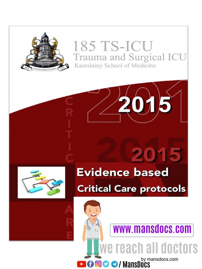 ICU protocol 2015 قصر العيني by mansdocs | PDF | Sepsis | Traumatic Brain Injury