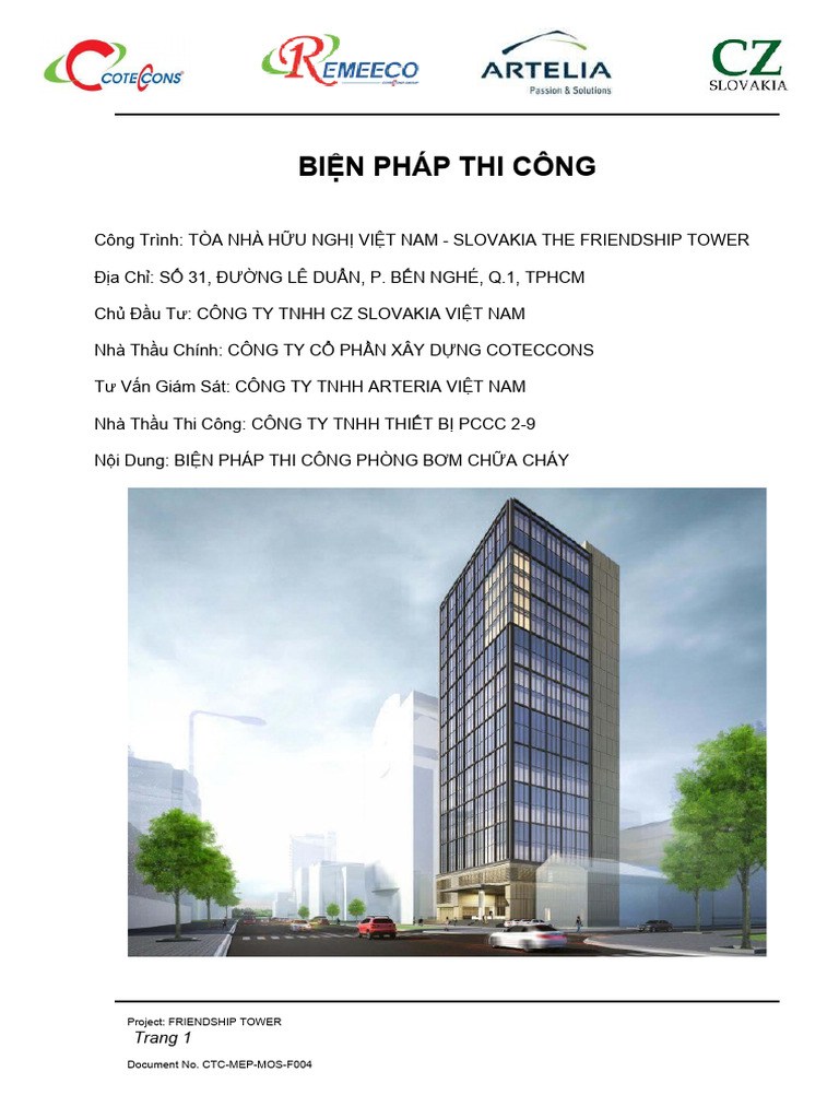 CTC-MEP-MOS-FF.004 Phong Bom | PDF