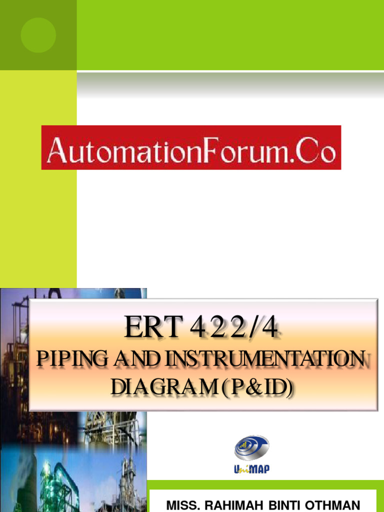 Piping and Instrumentation Diagram | PDF | Instrumentation | Flow ...