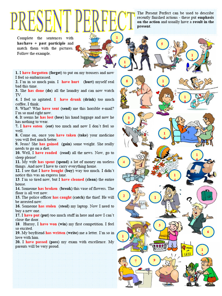 Rodolfo Carrillo - Present Perfect | PDF