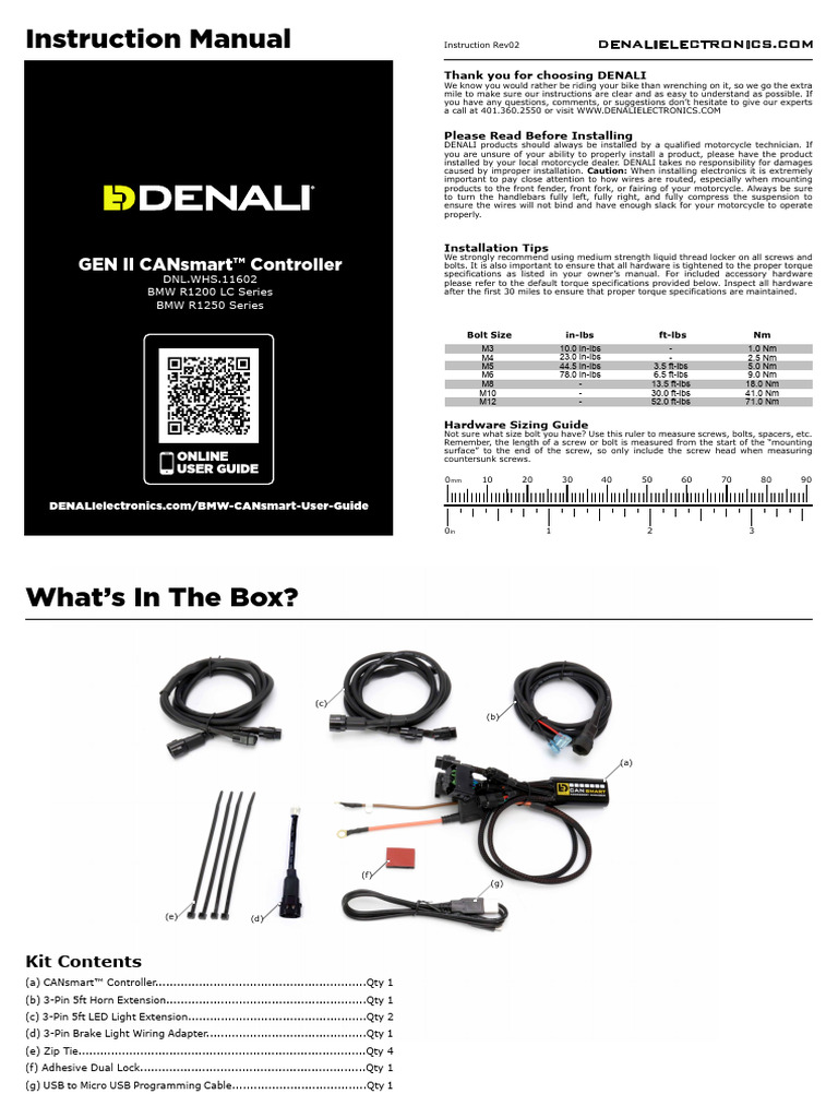 Denali Gen2 CANsmart Controller | PDF | Electrical Connector ...