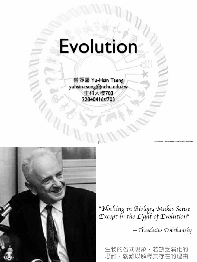 Evolution Chapter1 | PDF | Evolution | Natural Selection