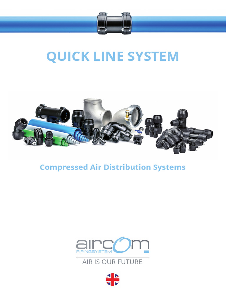 AirCom Quick Line | PDF | Pipe (Fluid Conveyance) | Gas Technologies