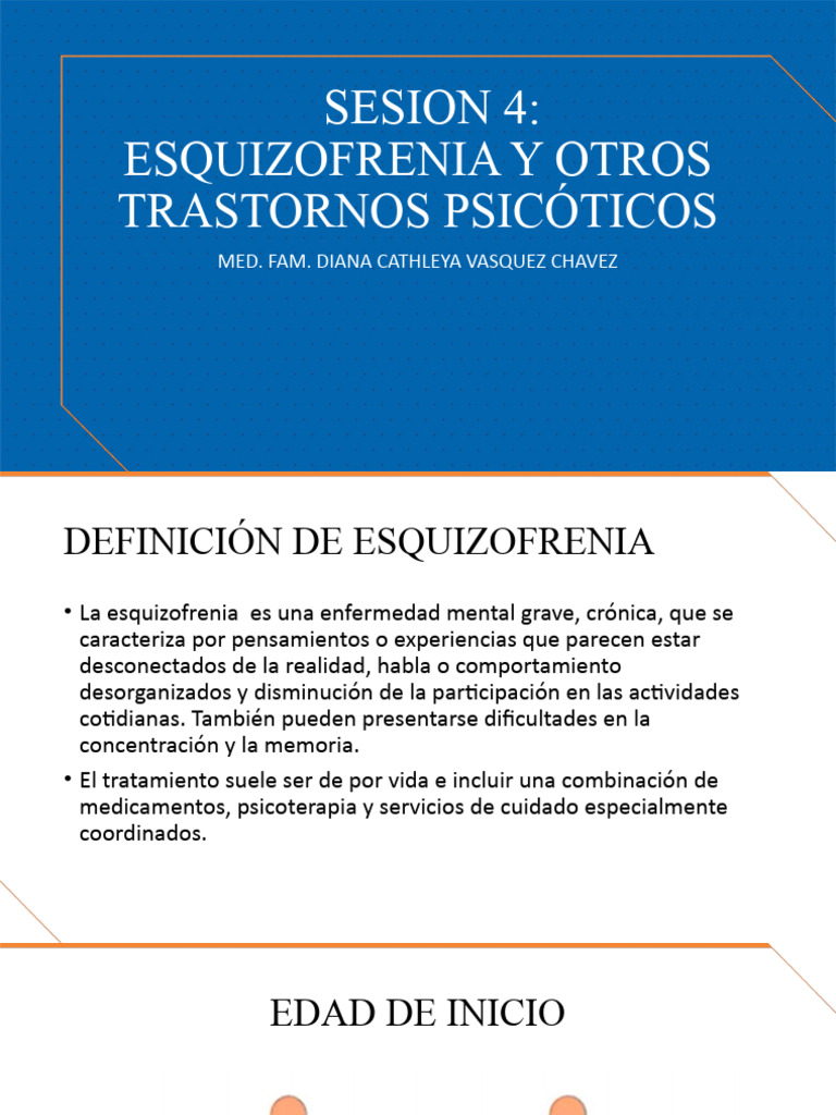 Esquizofrenia y Trastornos Psicóticos | PDF | Esquizofrenia | Psicosis