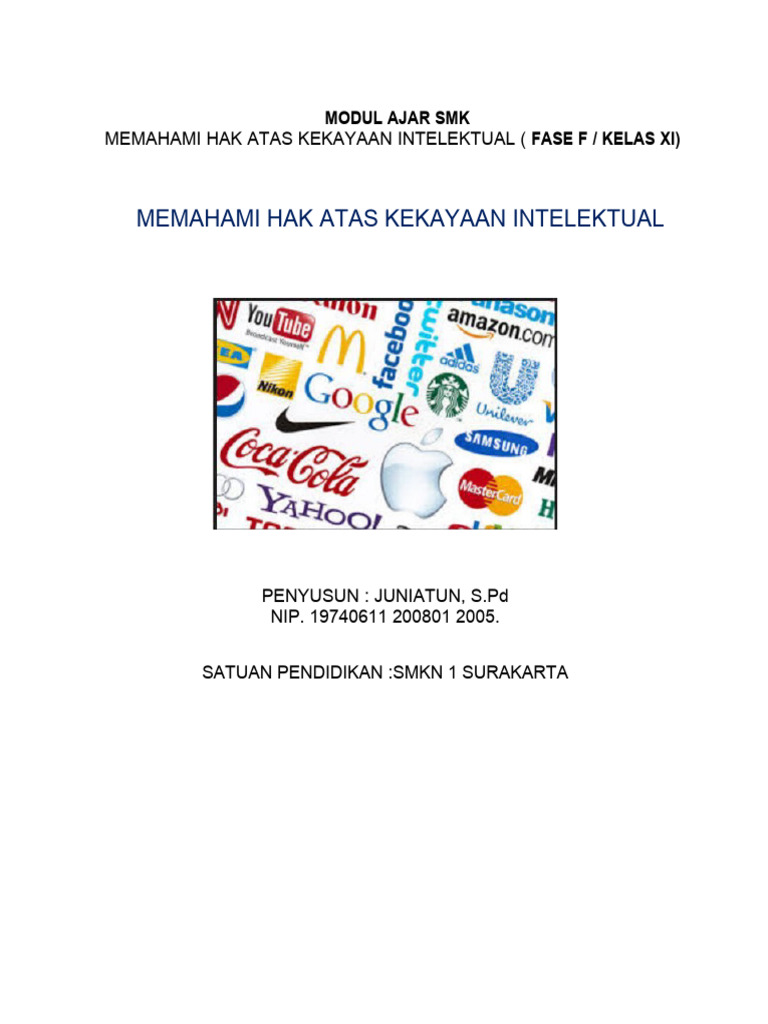 Modul Ajar XI - HAKI | PDF | Karier & Perkembangan