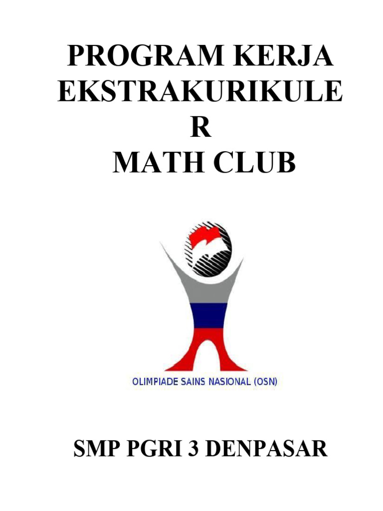 Program Extra Math Club | PDF
