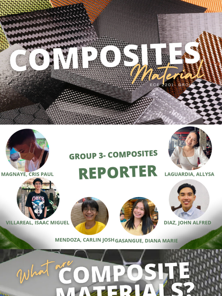 Overview of Composite Materials | PDF | Composite Material | Fiberglass