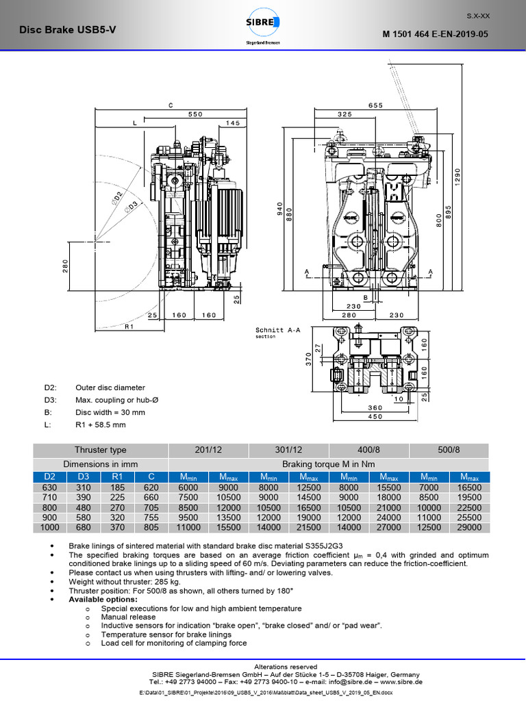 Data Sheet USB5 V 2019 05 EN | PDF | Vehicle Technology | Manufactured ...