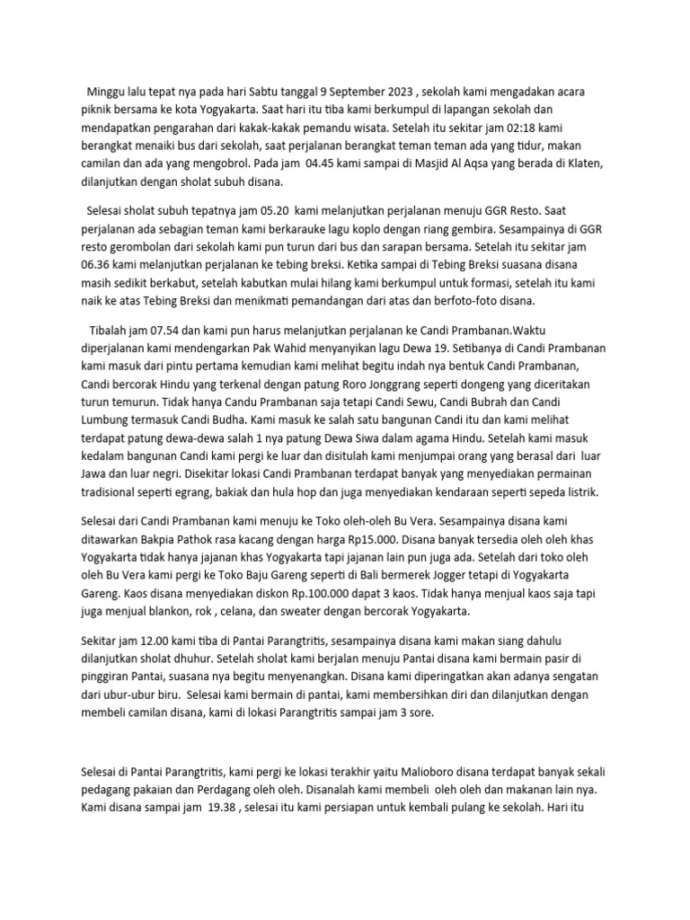 Minggu Lalu tep-WPS Office | PDF