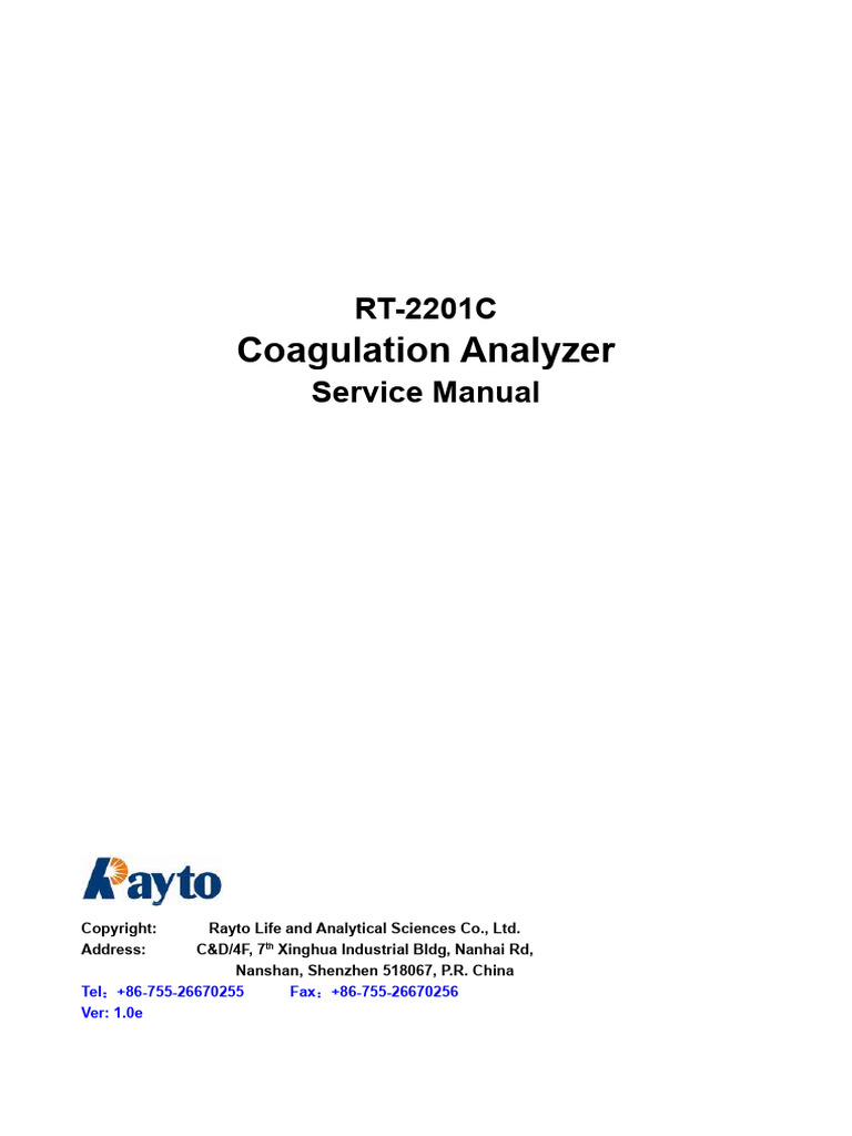 RT-2201C Service Manual V1.0e | PDF | Power Supply | Power Inverter