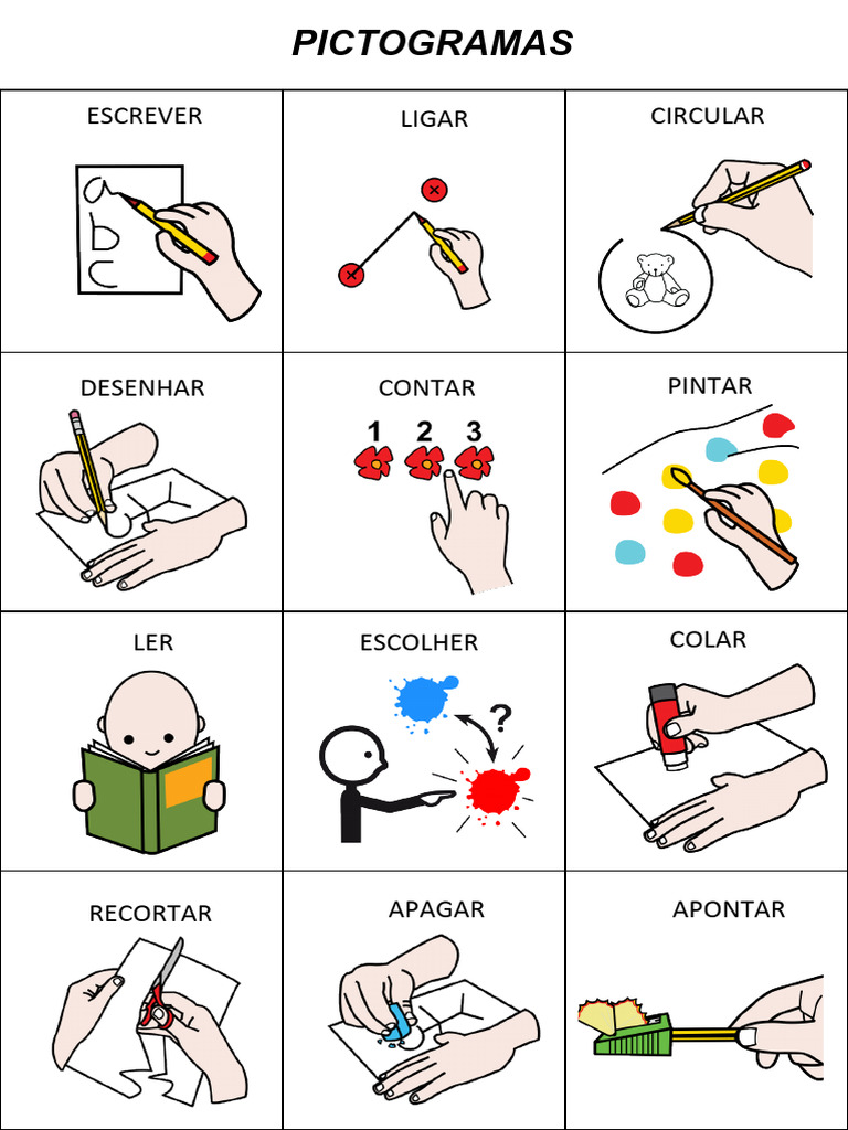 Pictogramas Escola PDF | PDF