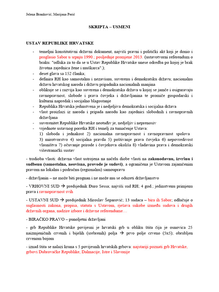 Skripta Stručni Ispit | PDF