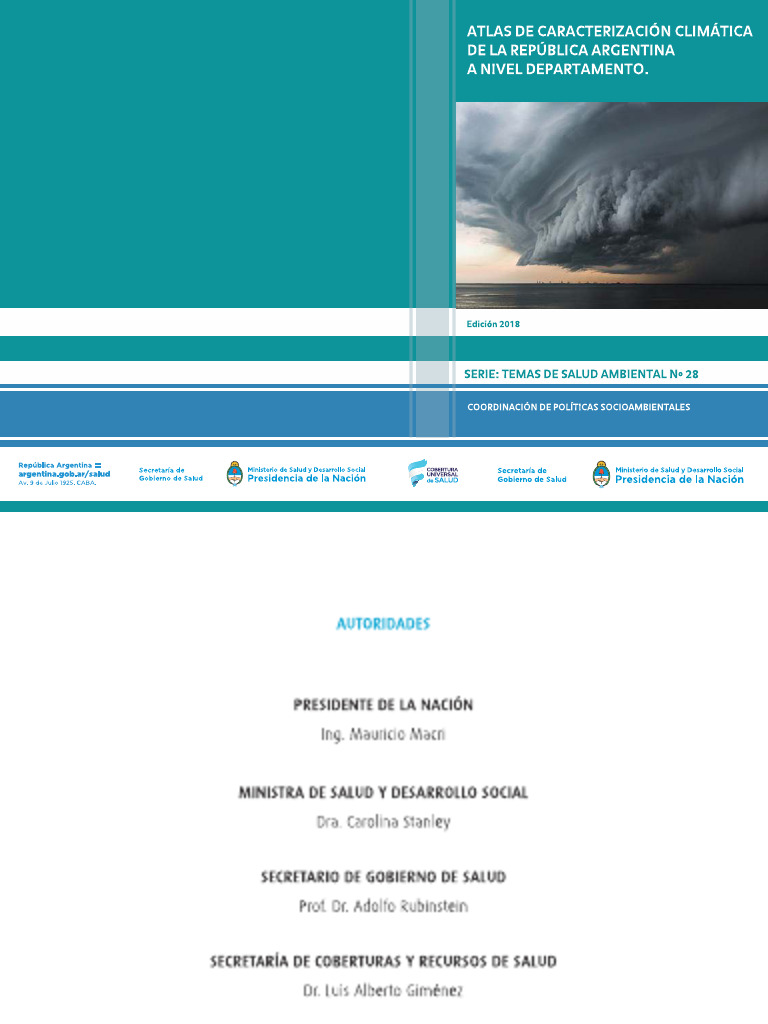 Atlas Climático Argentina | Descargar gratis PDF | Clima templado | Clima