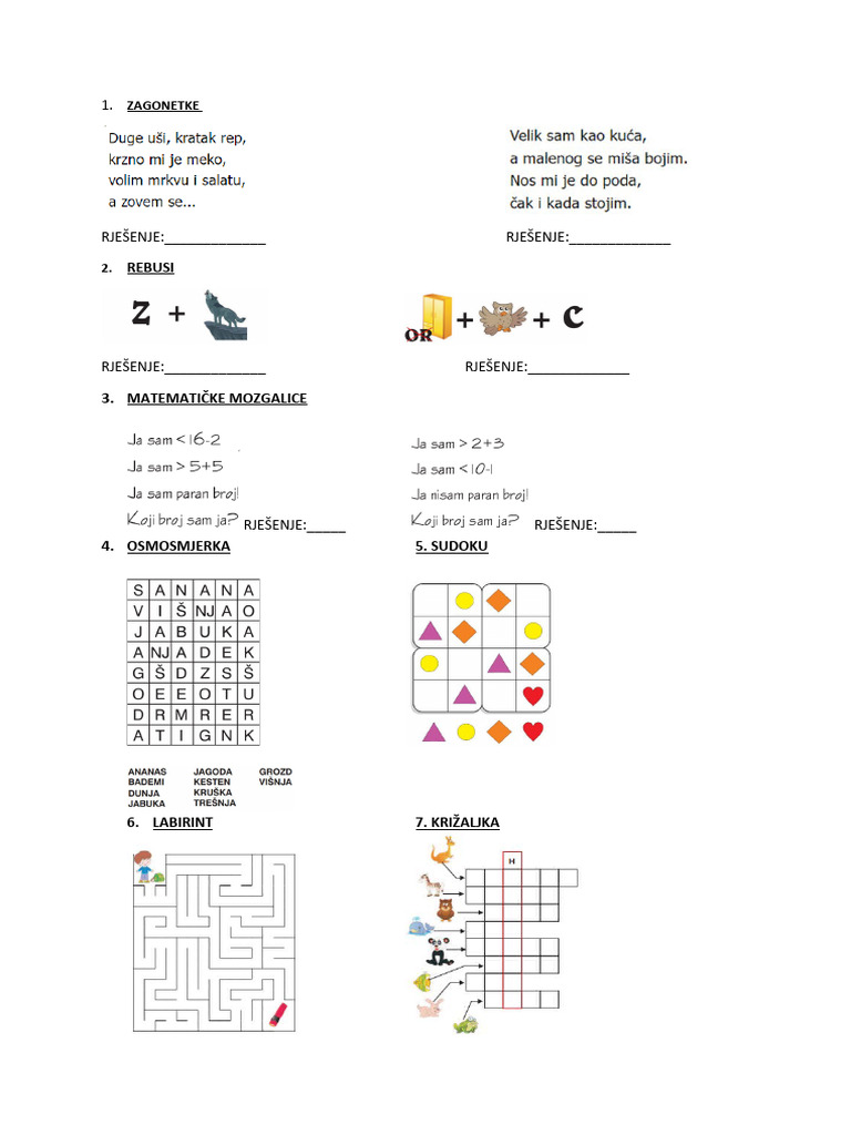 MOZGALICE | PDF