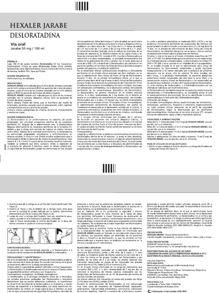 Hexaler Jarabe | PDF