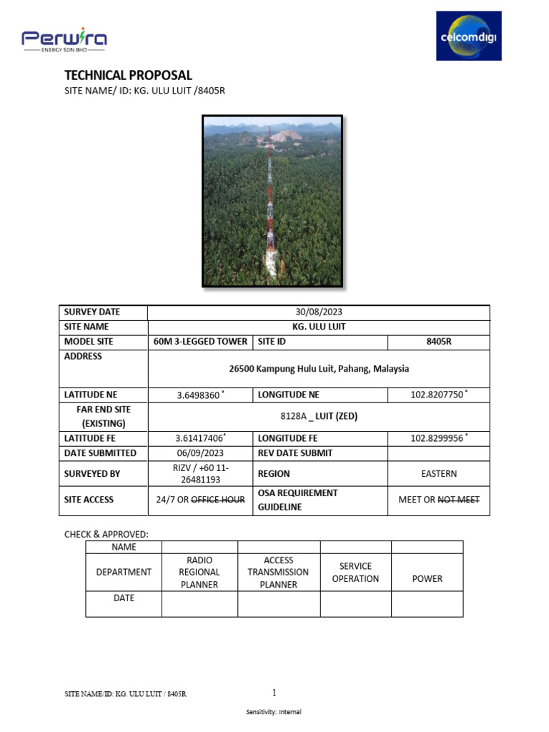 TP PAHANG - JEN1 - 0419V Kg. Ulu Luit V04 | PDF | Electronic ...