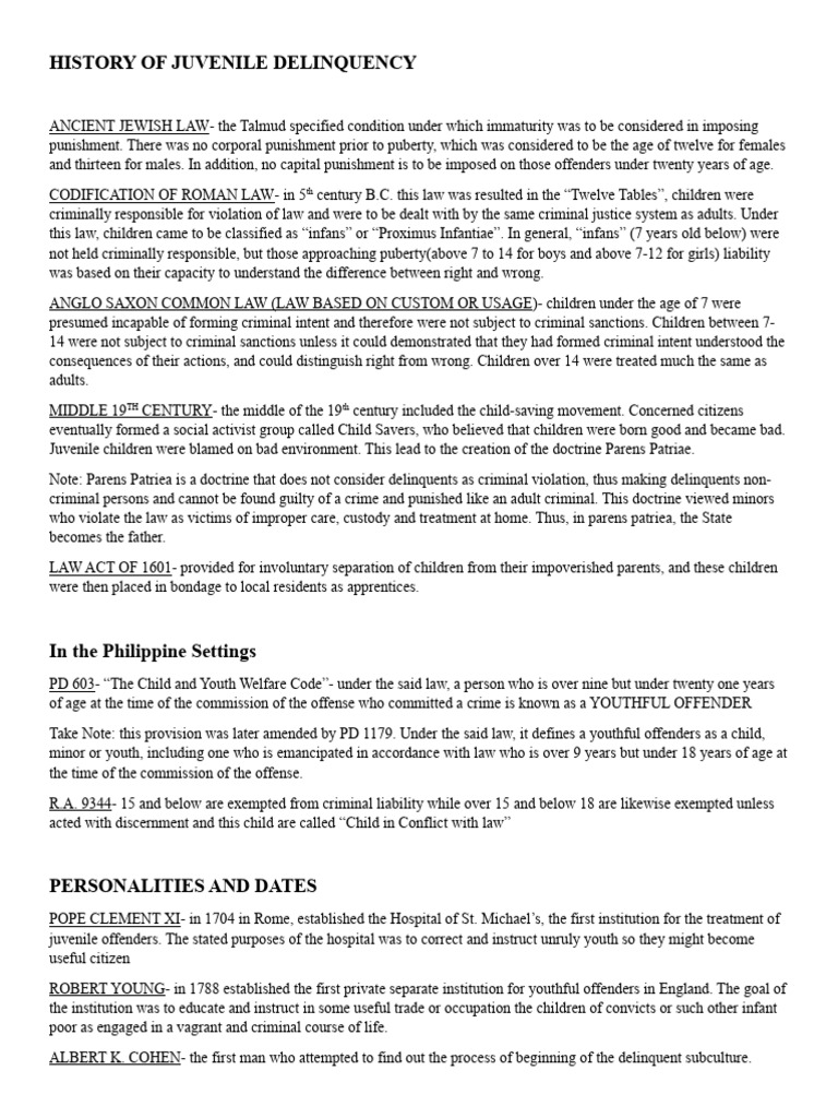 Crim-5 - 2 | PDF | Juvenile Delinquency | Juvenile Court