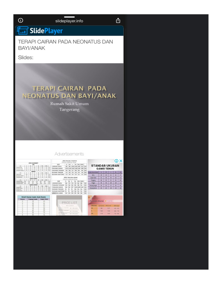 TERAPI CAIRAN PADA NEONATUS DAN BAYI-ANAK - PPT Download | PDF ...