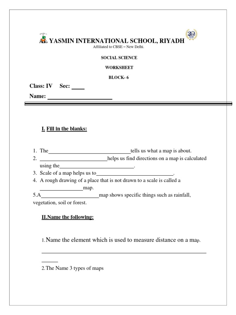 Greade 4-Worksheet Block 6.. | PDF | Travel