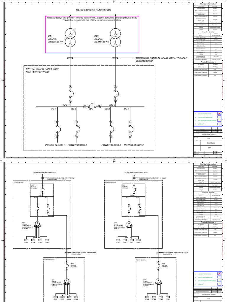 SLD For Substation | PDF | Alternating Current | Power Inverter