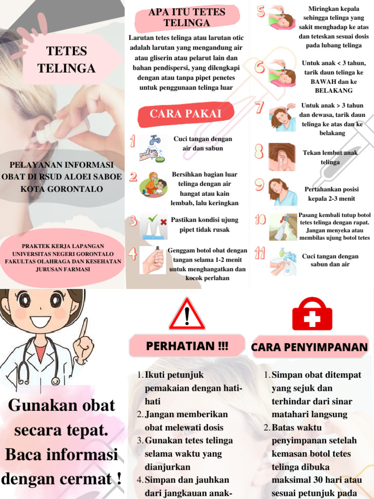 Leaflet Fina (Tetes Telinga) | PDF