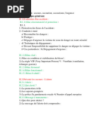 Fiche Bilan Secours Urgence ABCDE | PDF | Hôpital | Médecine