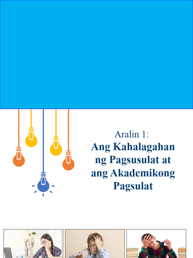 Akademikong Pagsulat | PDF