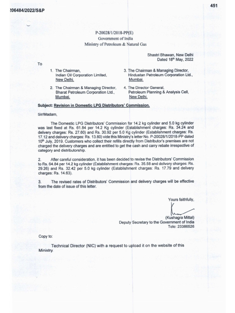 Distributors Commission Revision | PDF