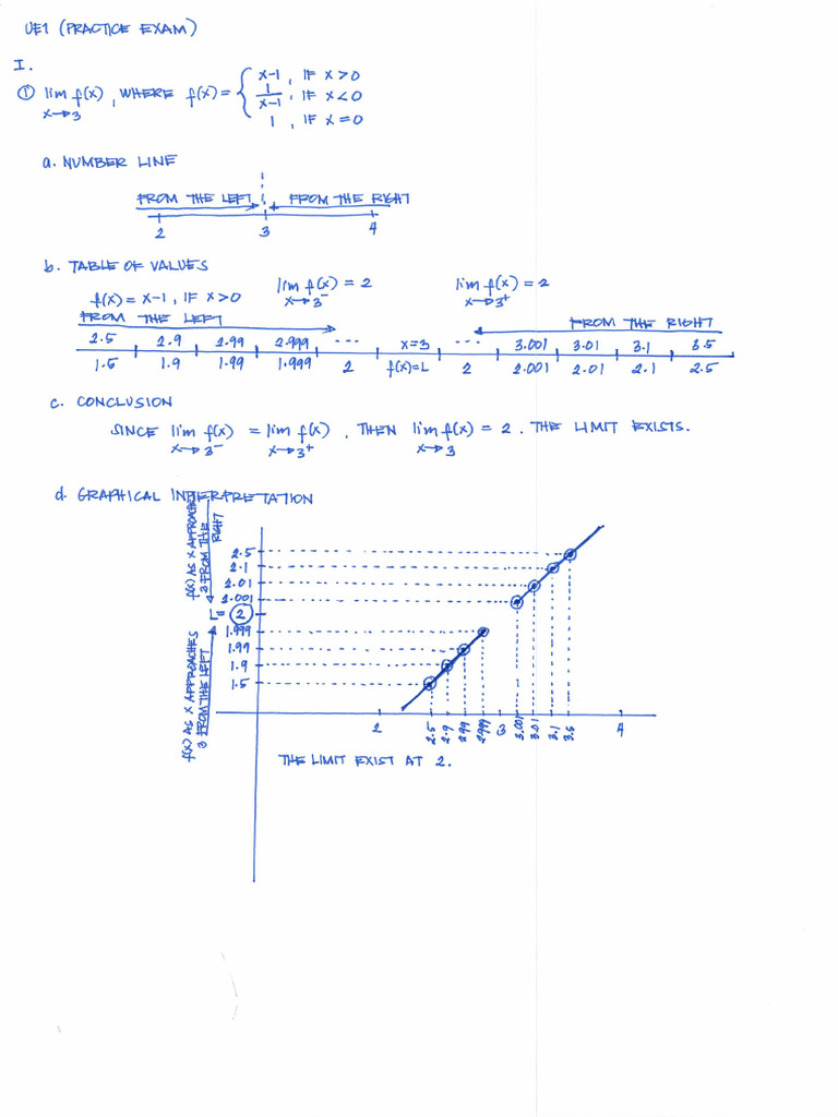 Ue1 Practice Exam Solution | PDF