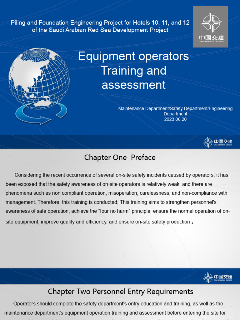 Industrial Safety Training for Operators | PDF | Technology ...