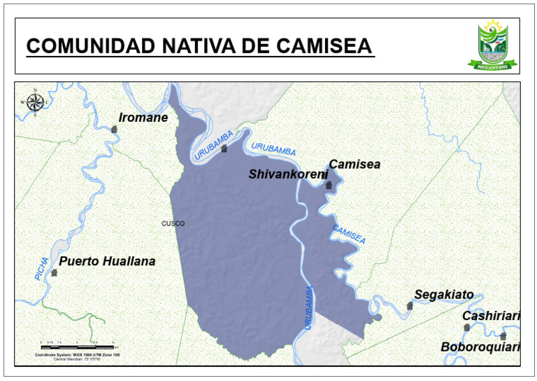 Plano Cc. Nn. Camisea | PDF