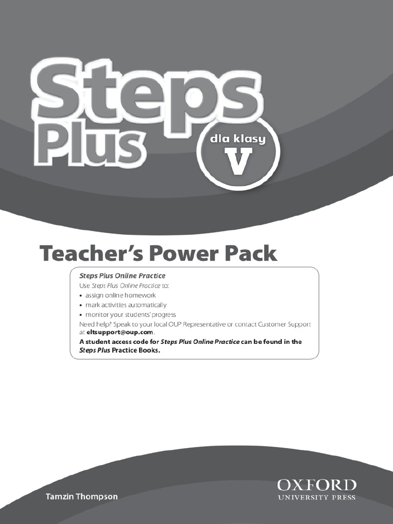 Steps Plus Dla Klasy V Ksiazka Nauczyciela | PDF | Law And Economics ...