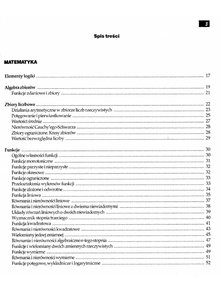 Tablice Matematyczne | PDF