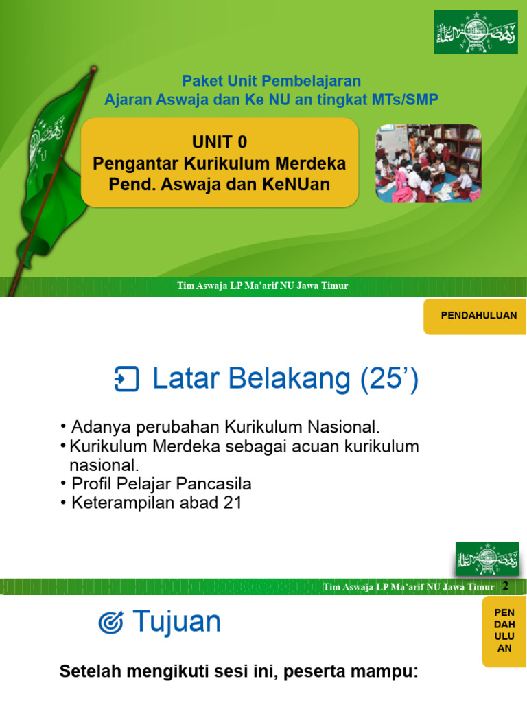 Unit 0. Pengantar Kurikulum Merdeka Pend Aswaja Dan Kenuan1 | PDF Unit 0. Pengantar Kurikulum Merdeka Pend Aswaja Dan Kenuan1 | PDF