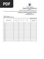 Department of Education: Individual Evaluation Sheet (Ies) | PDF
