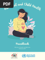 Kenya Mother and Child Health Handbook | PDF | Pregnancy | Childbirth